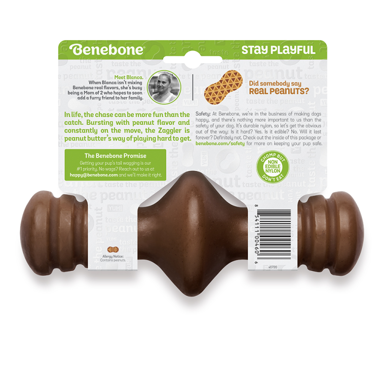 BENEBONE ZAGGLER PEANUT BUTTER LARGE – Tail Blazers - Legacy